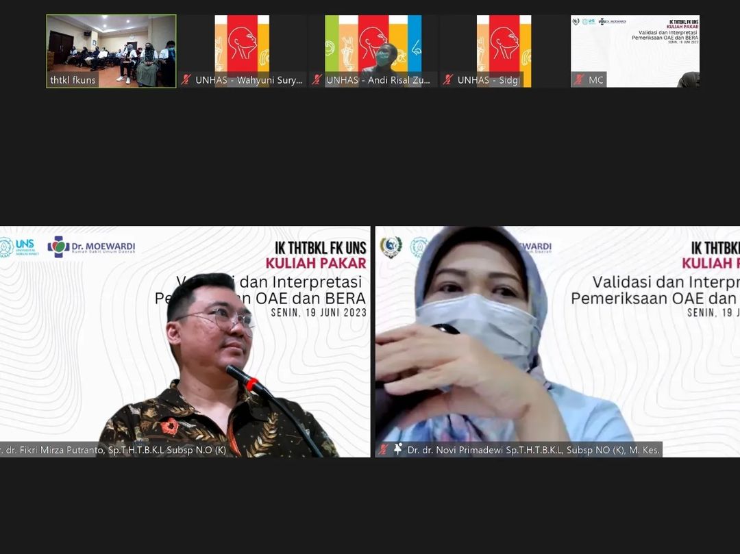 Kuliah Pakar: Validasi dan Interpretasi Pemeriksaan OAE dan BERA – Ilmu Kesehatan THT-KL ...